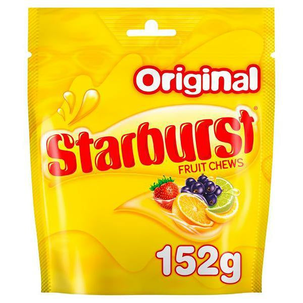 STARBURST Original Pouch 152g – Paloma Nuts & Confectionery