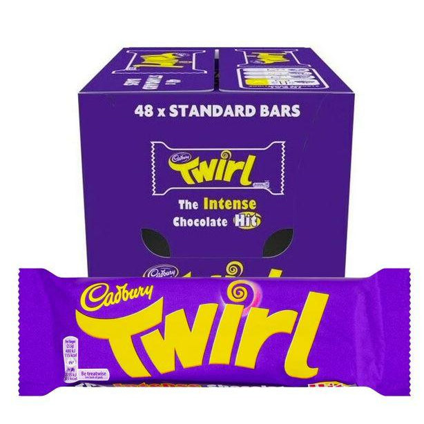 Twirl | Milk Chocolate 39g X 42 Bars – Paloma Nuts & Confectionery